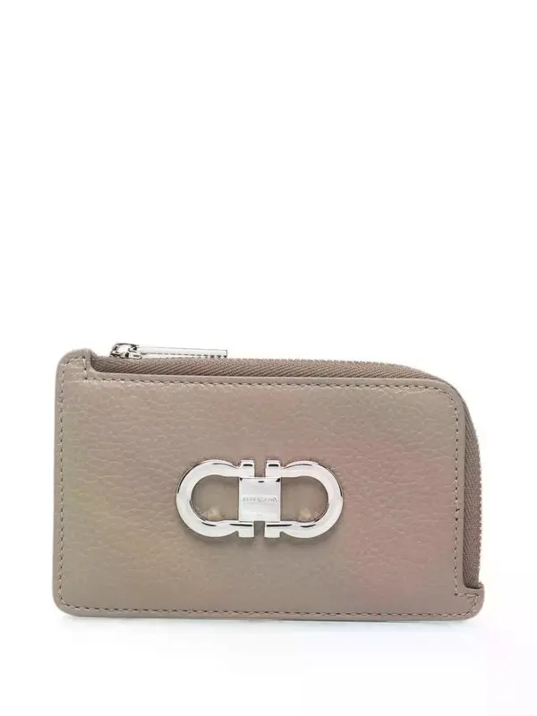 FERRAGAMO Gancini Wallet - Brown