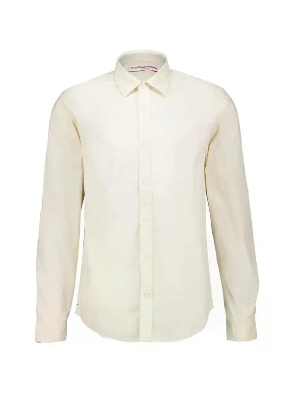 Orlebar Brown Giles Poplin Shirt - Neutrals