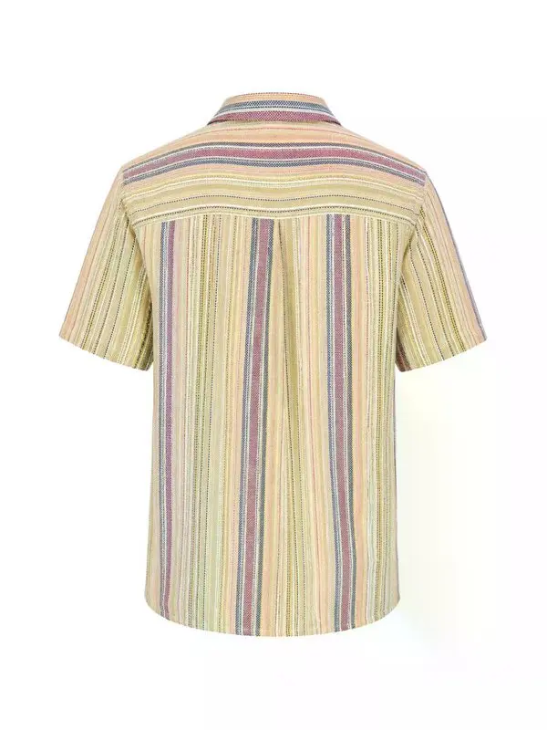 REVOLUTION NOW Striped Short-sleeved Shirt