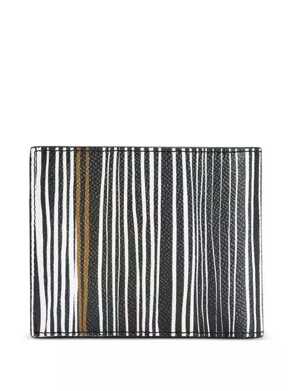 Dolce & Gabbana Stripe-print Calfskin Wallet