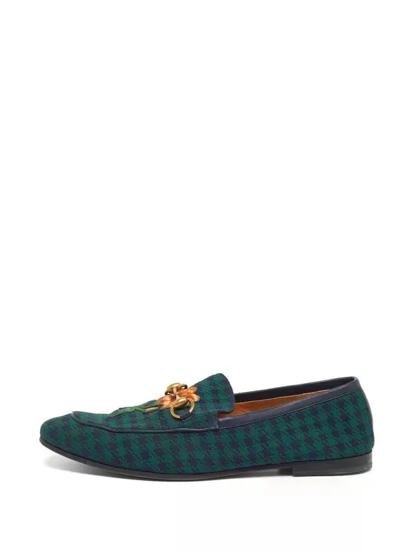 Gucci Horsebit Flora Loafers - Green