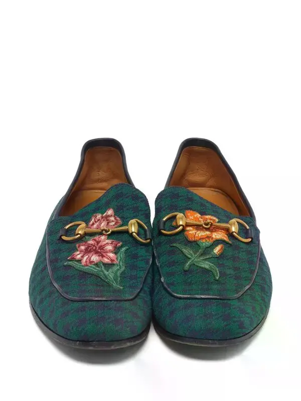 Gucci Horsebit Flora Loafers