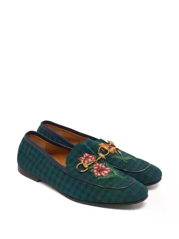 Gucci Horsebit Flora Loafers