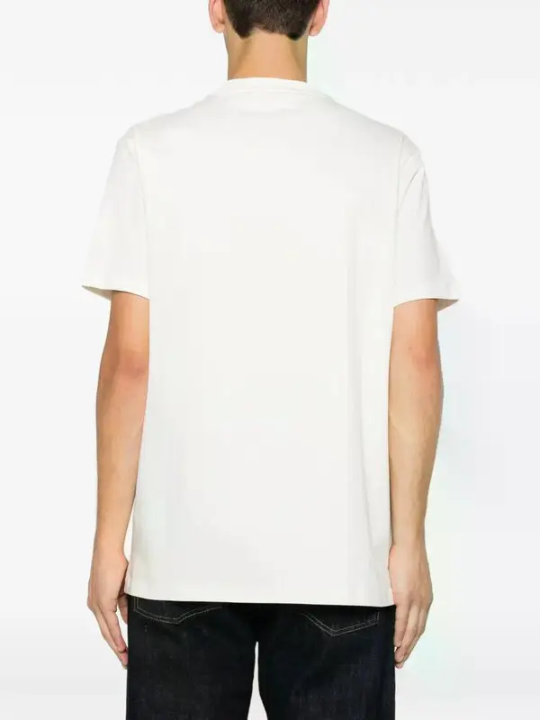 Karl Lagerfeld Logo-embroidered T-shirt