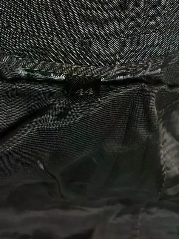 Prada Wool Pleated Cropped Trousers