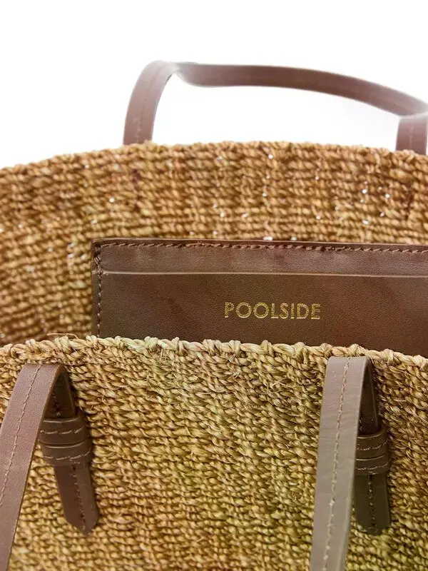 Poolside East West Woven Tote Bag