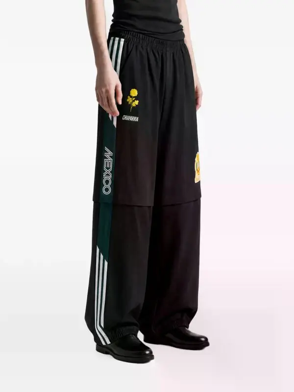 Adidas X Willy Chavarria Logo Patch Track Pants