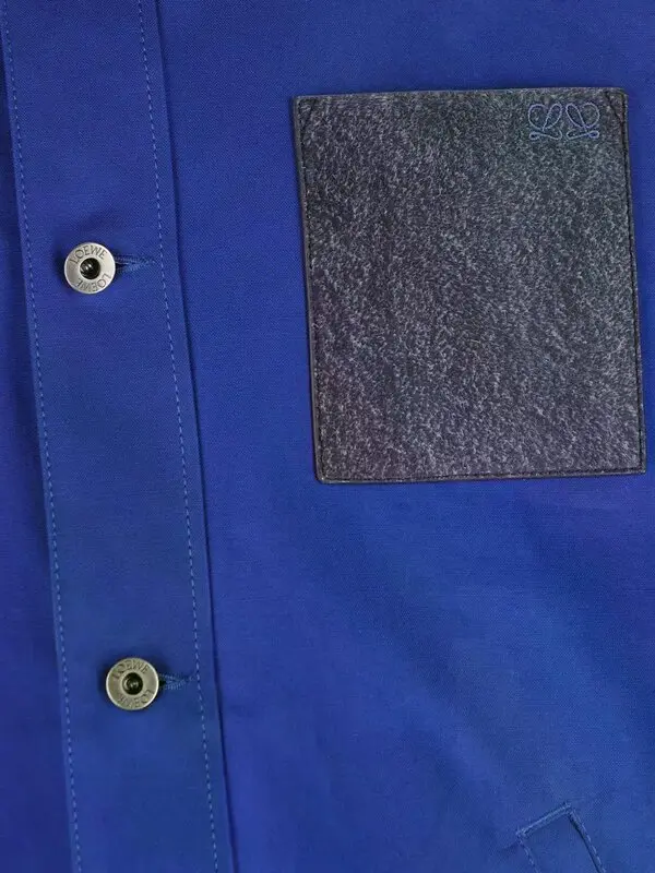 Loewe Corduroy-collar Anagram-patch Jacket
