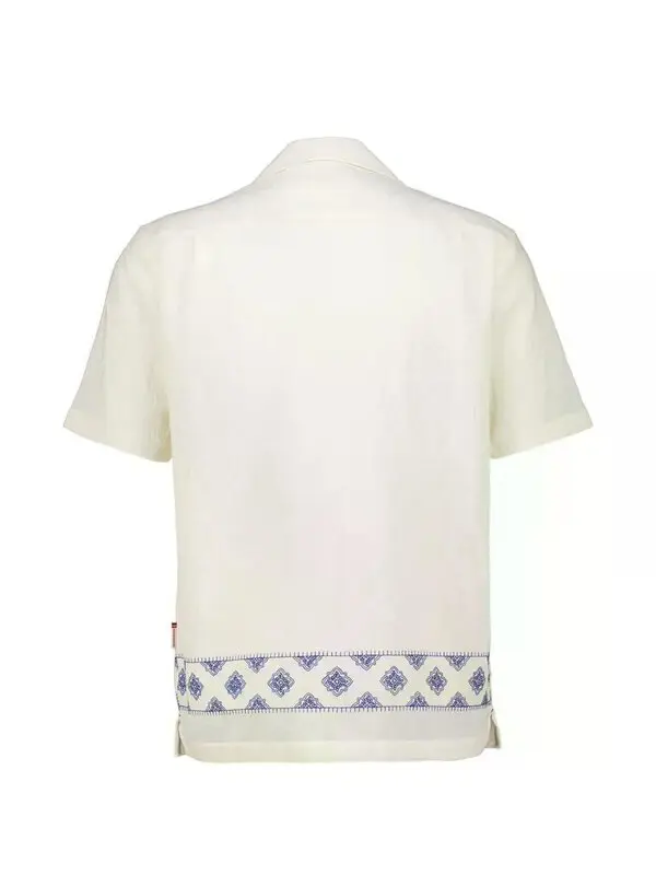 Orlebar Brown Carnival-embroidery Relaxed-fit Shirt
