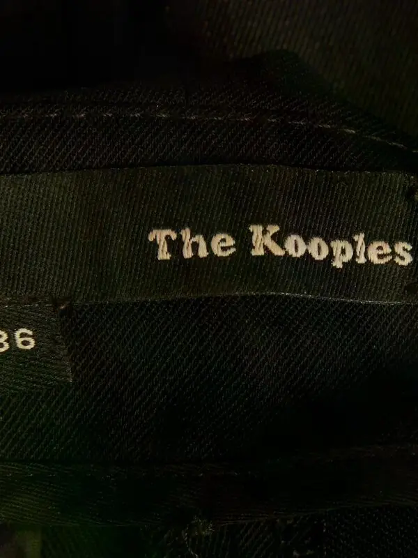 The Kooples Gabardine Straight-fit Trousers
