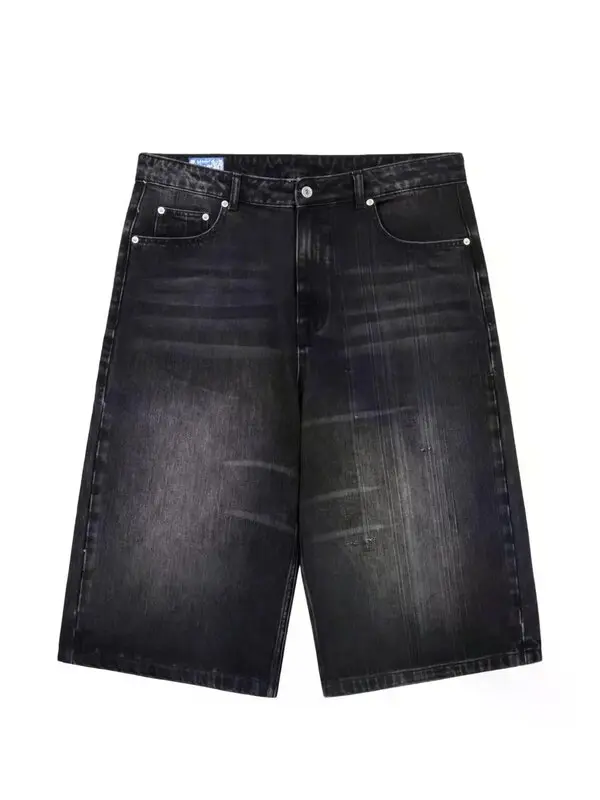 ROUGH. Belt Loops Shorts - Black