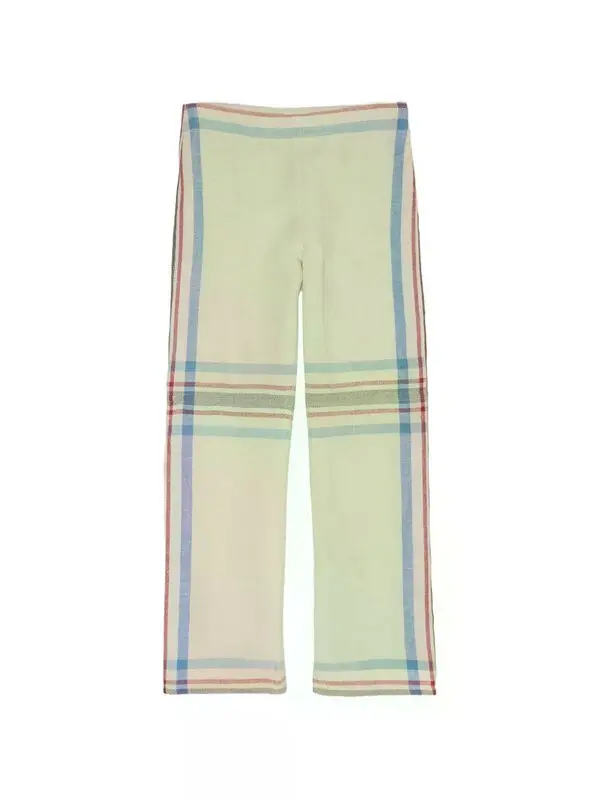 Bimba Y Lola Striped Palazzo Pants - Neutrals