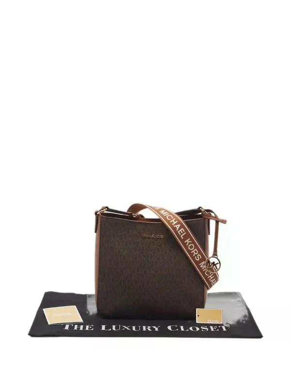 Michael Kors Jet Set Travel Monogram Crossbody Bag