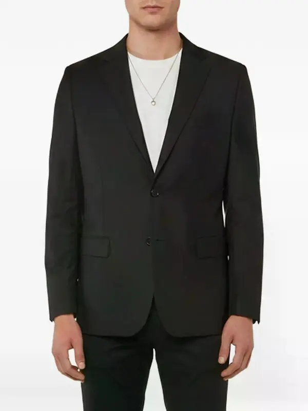 Dior Buttoned Pocket Blazer - Black