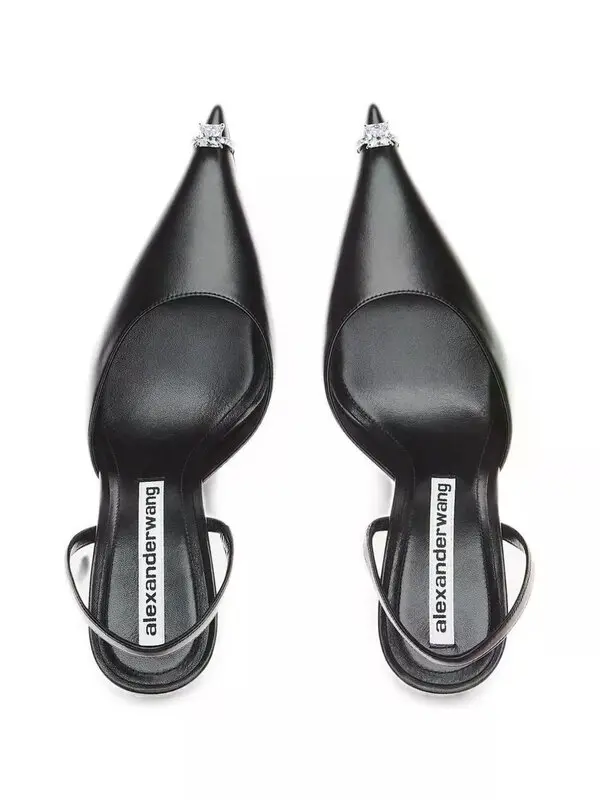 Alexander Wang Akilita Crystal-embellished Pumps
