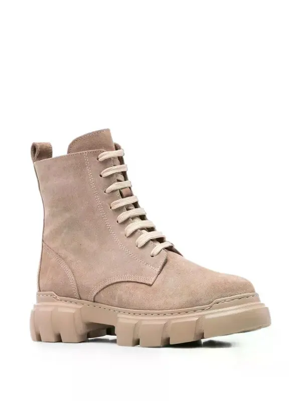 SERGIO MORETTI FIRENZE Lace-up Combat Boots