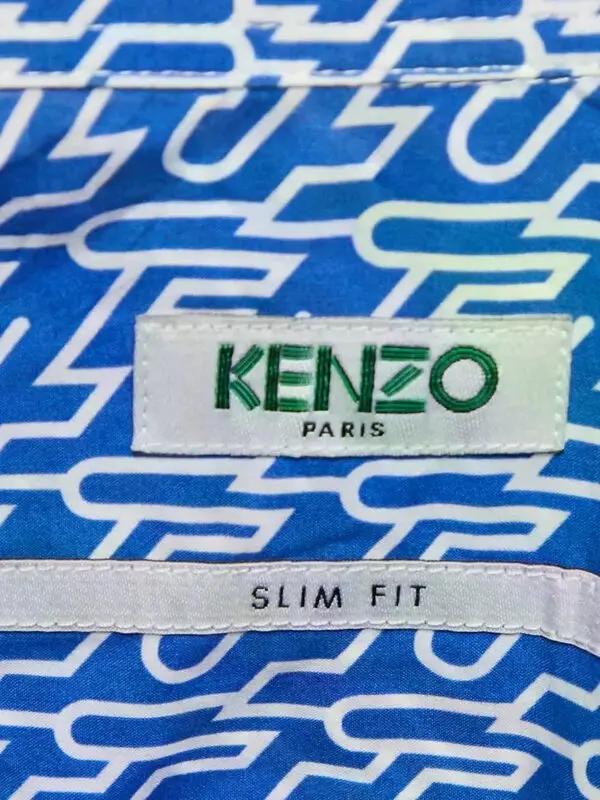Kenzo Printed Long-sleeve Shirt