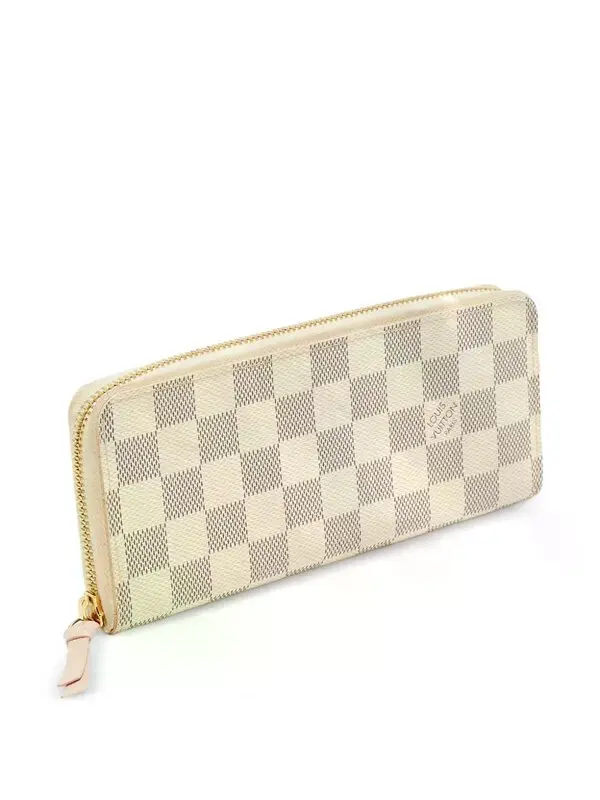LOUIS VUITTON Clemence Damier Azur Wallet