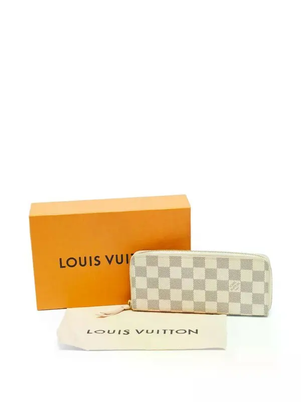 LOUIS VUITTON Clemence Damier Azur Wallet