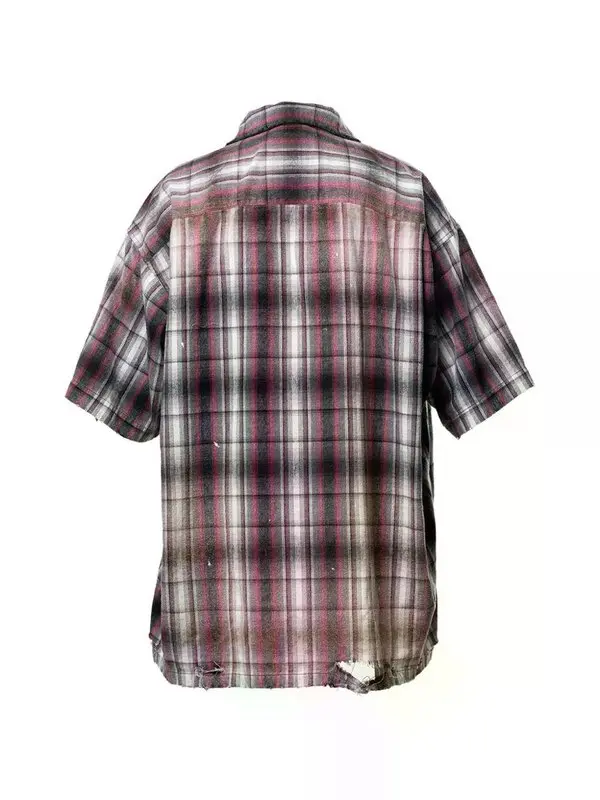 Mihara Yasuhiro Sticker-patch Studded Shirt