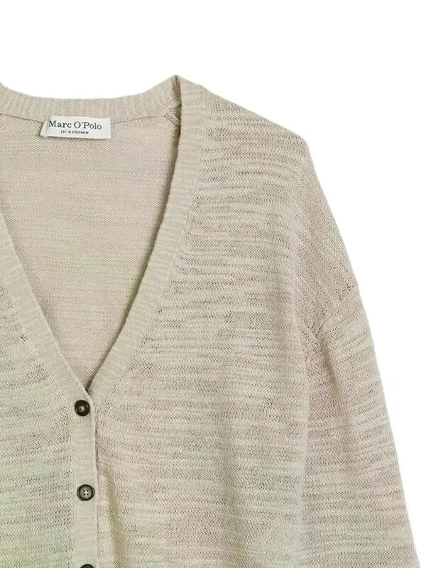 Marc O'polo Fine-knit V-neck Cardigan