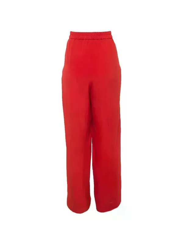 Stella McCartney Silk Wide-leg Trousers
