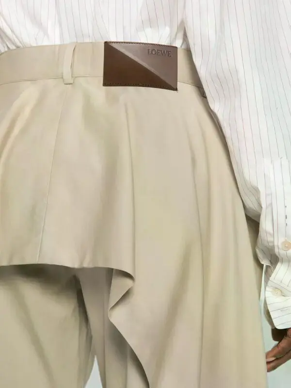 Loewe Draped Palazzo Pants