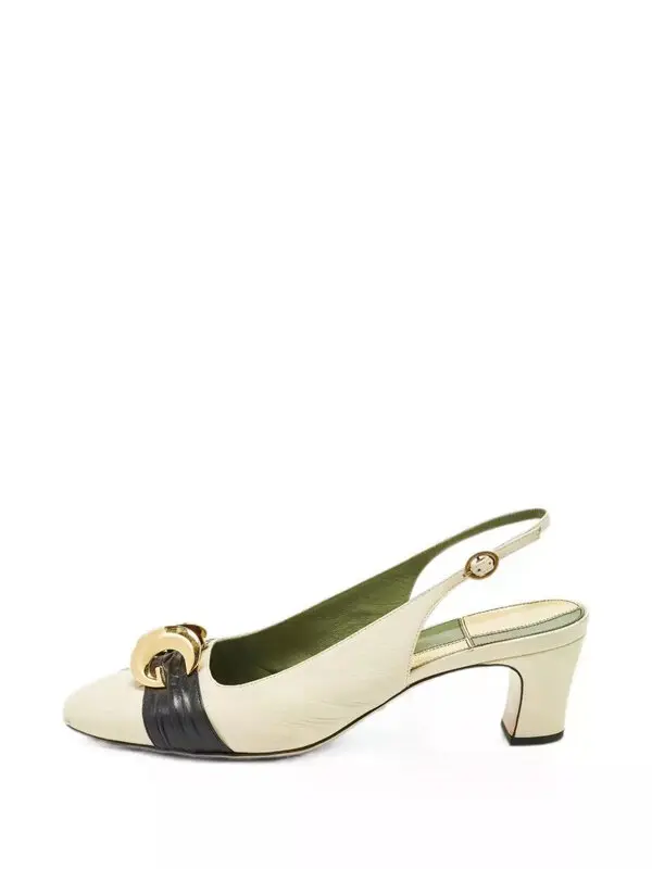 Gucci Half Moon Slingback Pumps