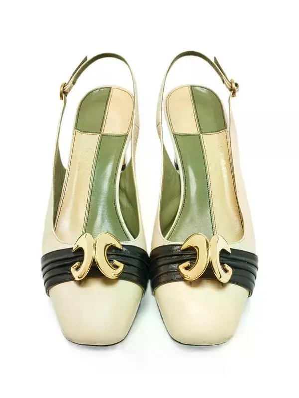 Gucci Half Moon Slingback Pumps