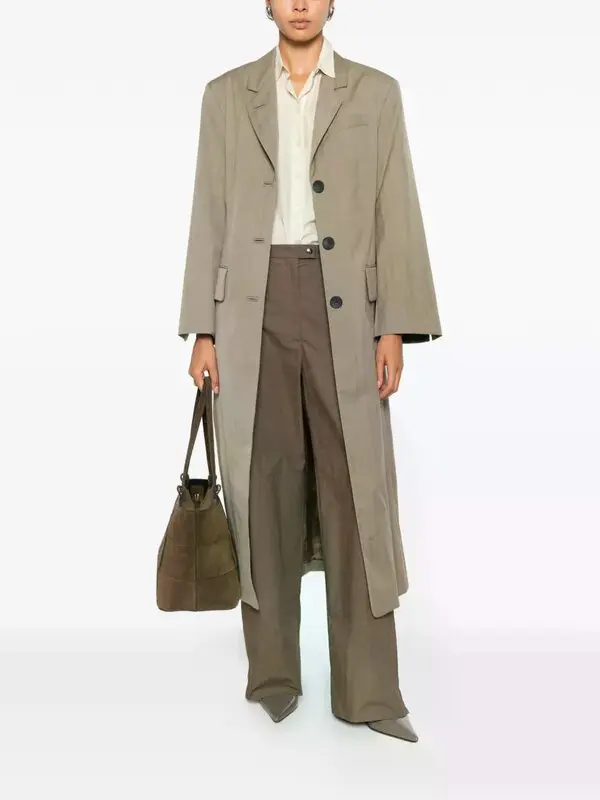 BY MALENE BIRGER Rosett Button-fastening Blazer - Green