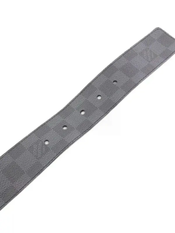 LOUIS VUITTON Damier Graphite Reversible Belt