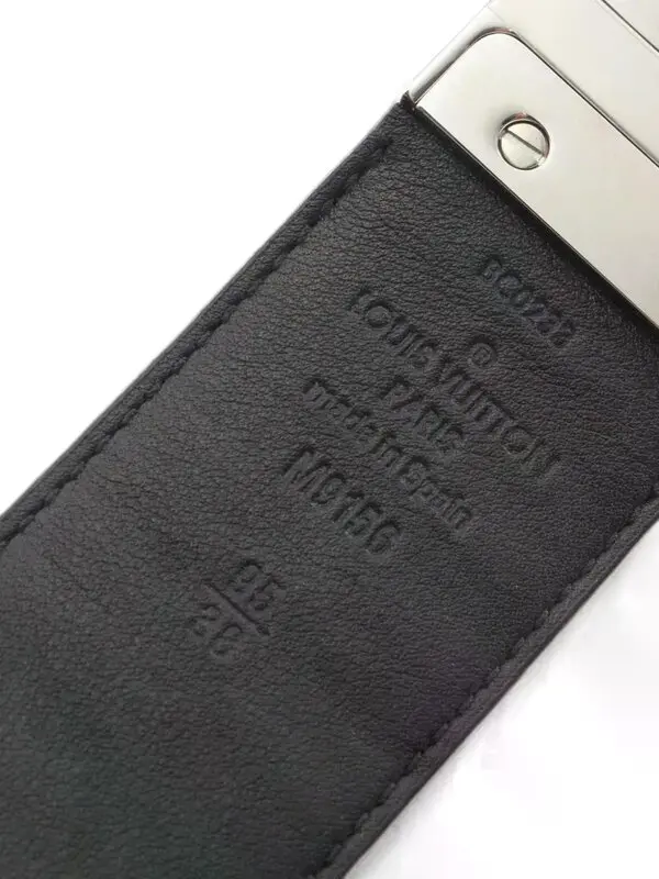 LOUIS VUITTON Damier Graphite Reversible Belt