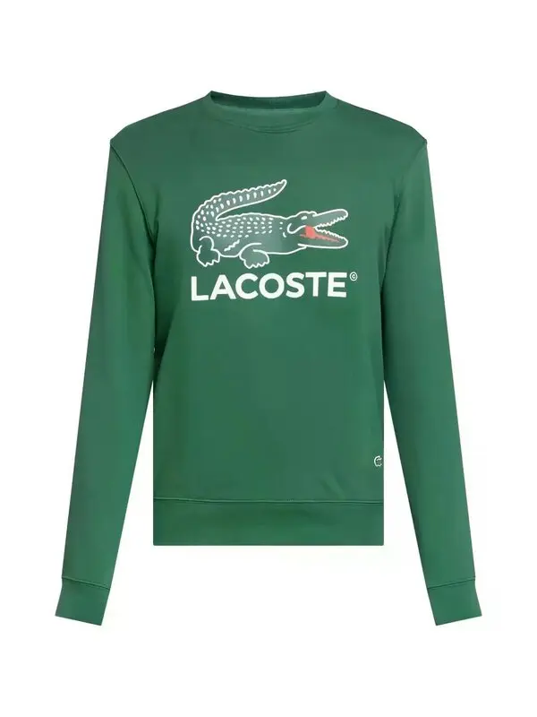 Lacoste Logo Print Crew Neck Sweatshirt