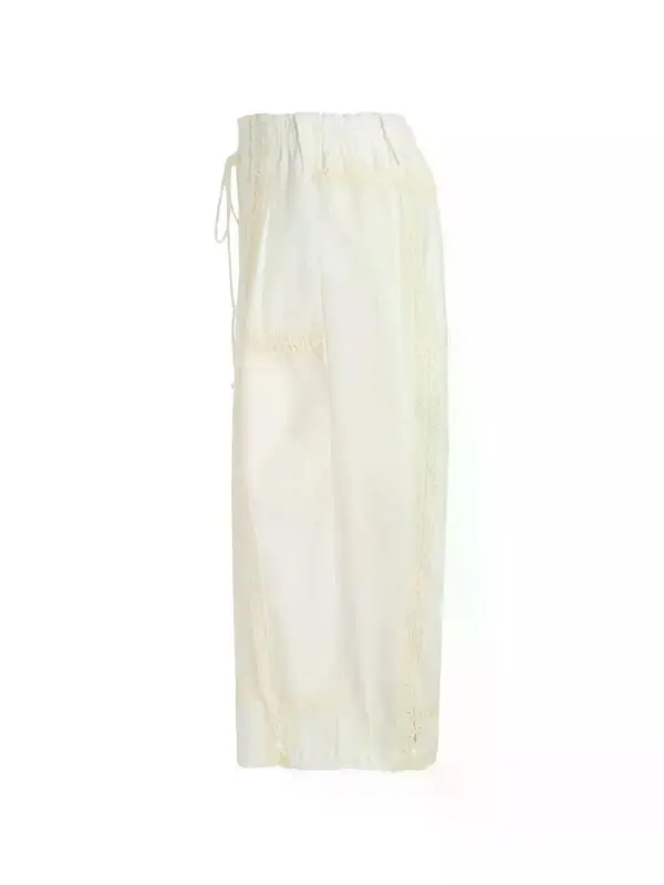 Y’s Lace Detail Trousers
