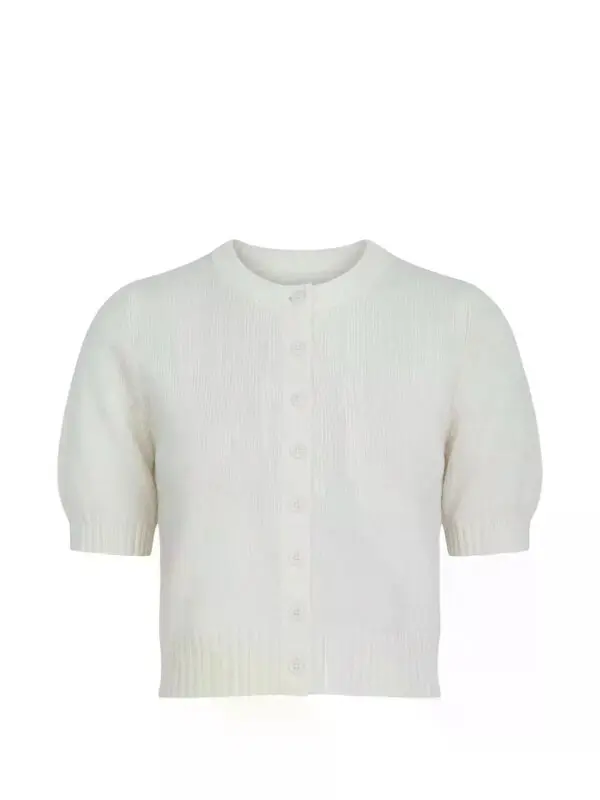 Arch4 Stanley Short-sleeve Cardigan - Neutrals