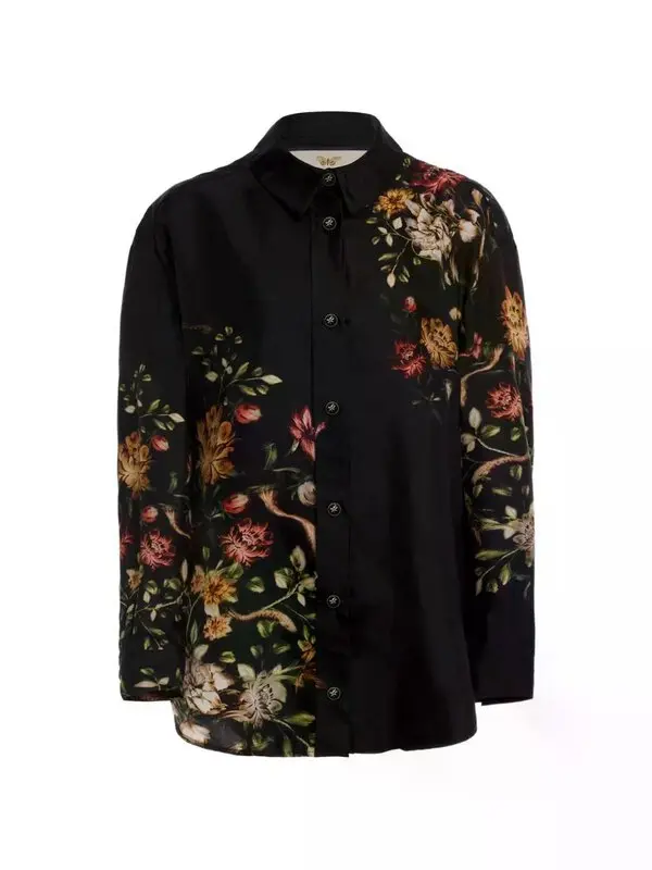 Agua Bendita Cecilia Paramo Floral Print Shirt