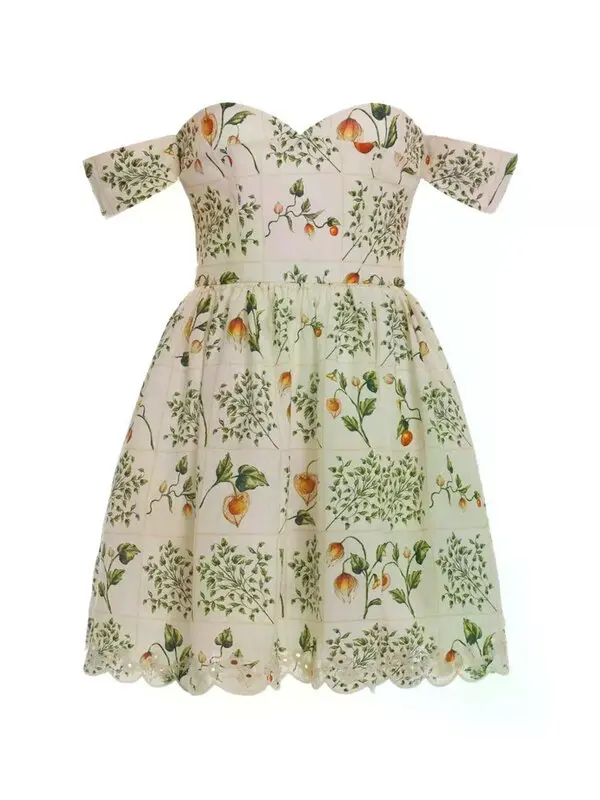 Agua Bendita Poesia Uchuva Dress - Neutrals