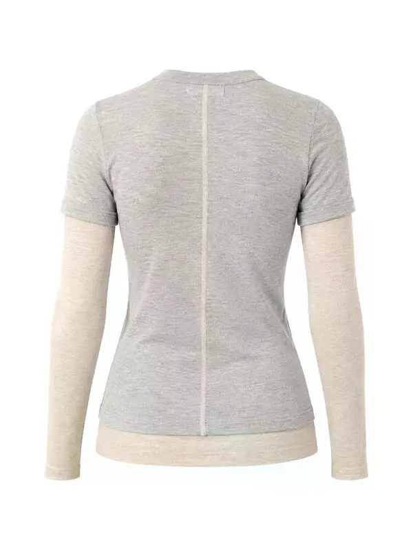 CUDDLEUP Layered Long-sleeved T-shirt