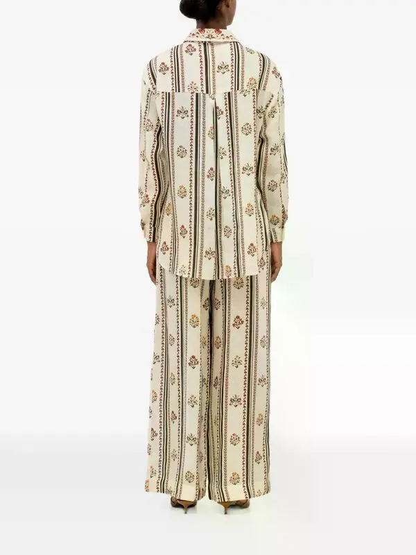 Agua Bendita Tota Ande Floral Print Trousers