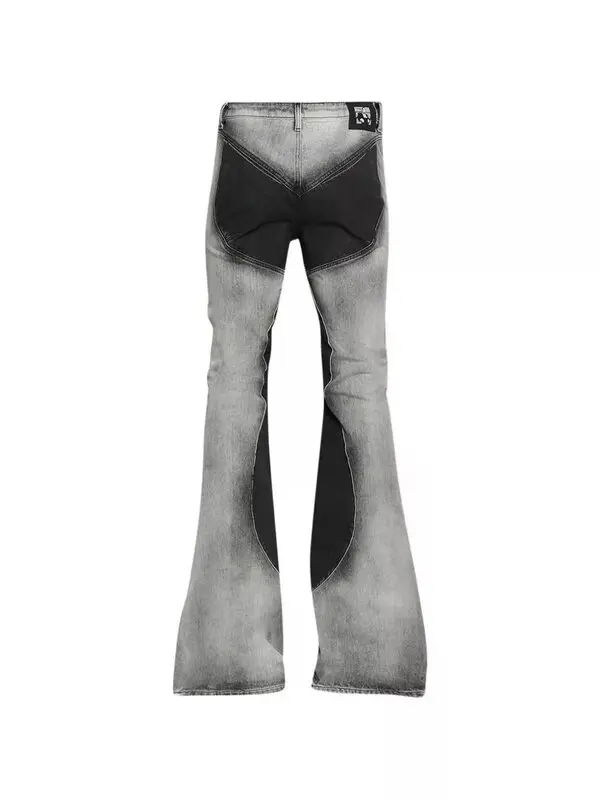 RIVINGTON ROI REBIS Pneuma Acid-wash Panelled Jeans