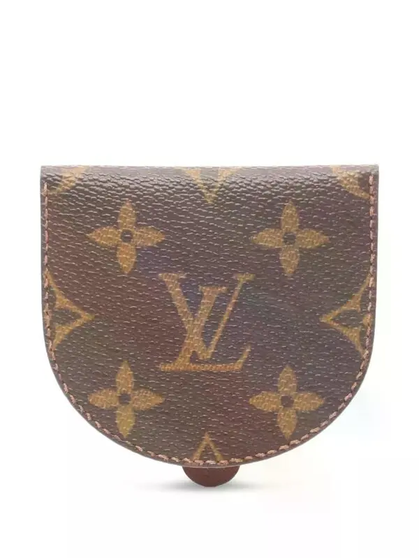 LOUIS VUITTON 2003 Porte-monnaie Coin Purse - Brown