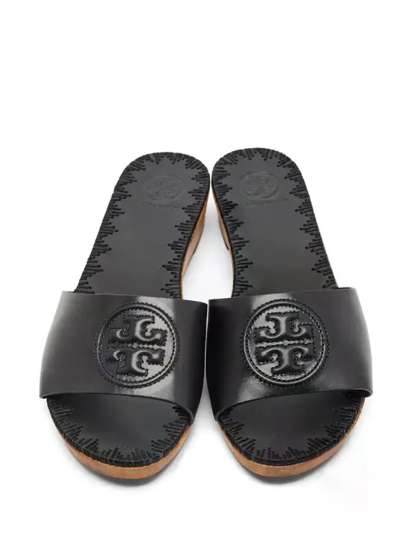 Tory Burch Patty Logo Wedge Sandals