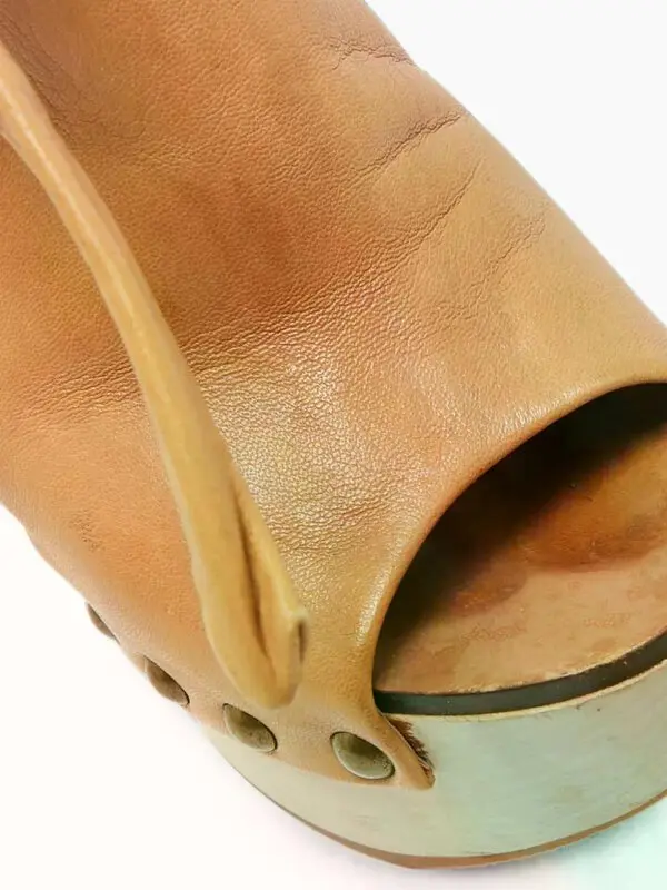 Chloé Tie-fastening Wedge Sandals