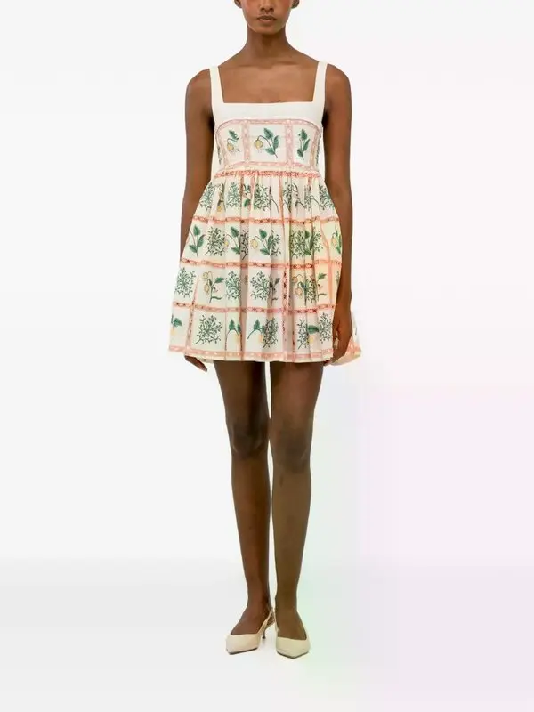 Agua Bendita Barbara Mini Uchuva Dress