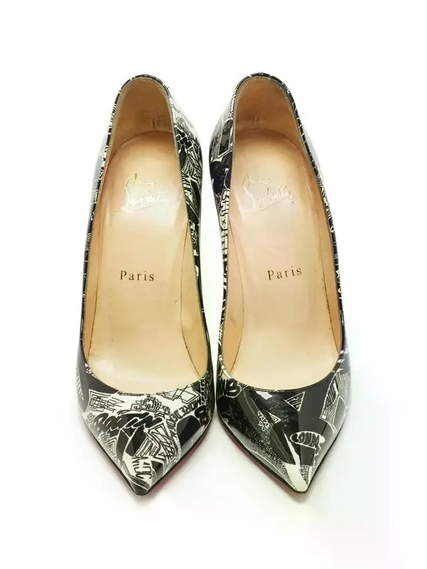 CHRISTIAN LOUBOUTIN Pigalle Follies Printed Pumps