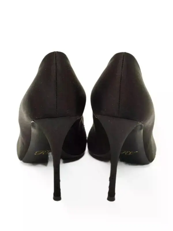 ROGER VIVIER Embellished Flower Buckle Pumps