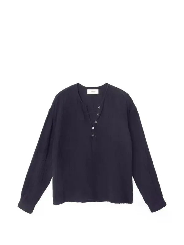 Xirena Cara Long Sleeve Blouse - Blue