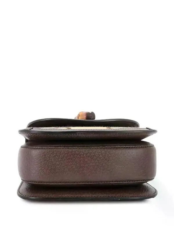 Gucci Jumbo Gg Canvas Mini Crossbody Bag - Brown