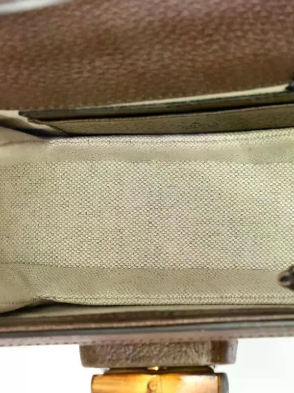 Gucci Jumbo Gg Canvas Mini Crossbody Bag - Brown