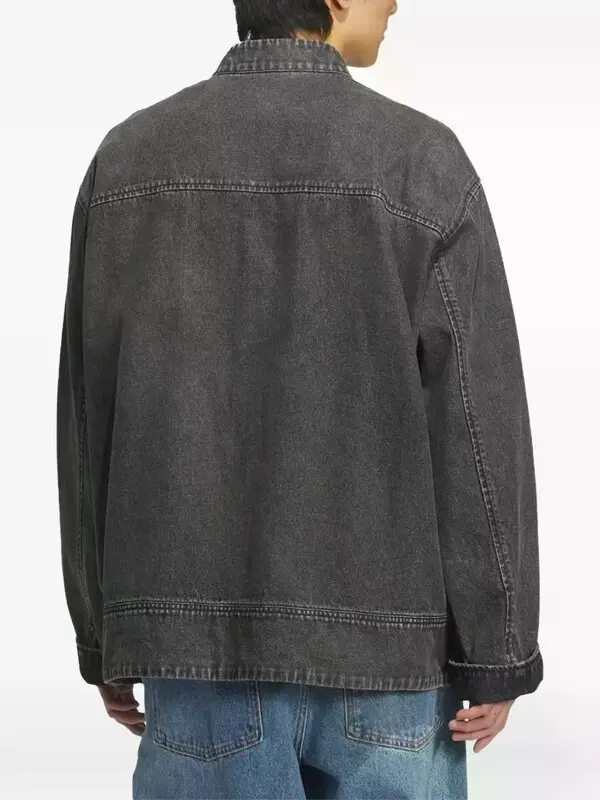 Adidas Frog-fastening Denim Jacket